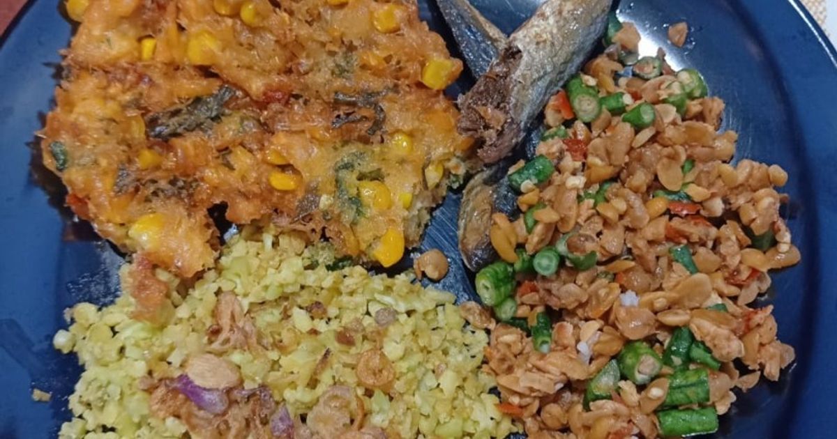 Resep Nasi Kembang Kol (Nasi Kw /Nasi Diet) oleh taca mahardini - Cookpad