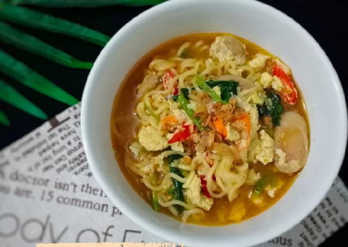 Resep Mie Dog Dog Ala Burjo Jogja oleh Desi Dresviana (IG : @chici_desi ...