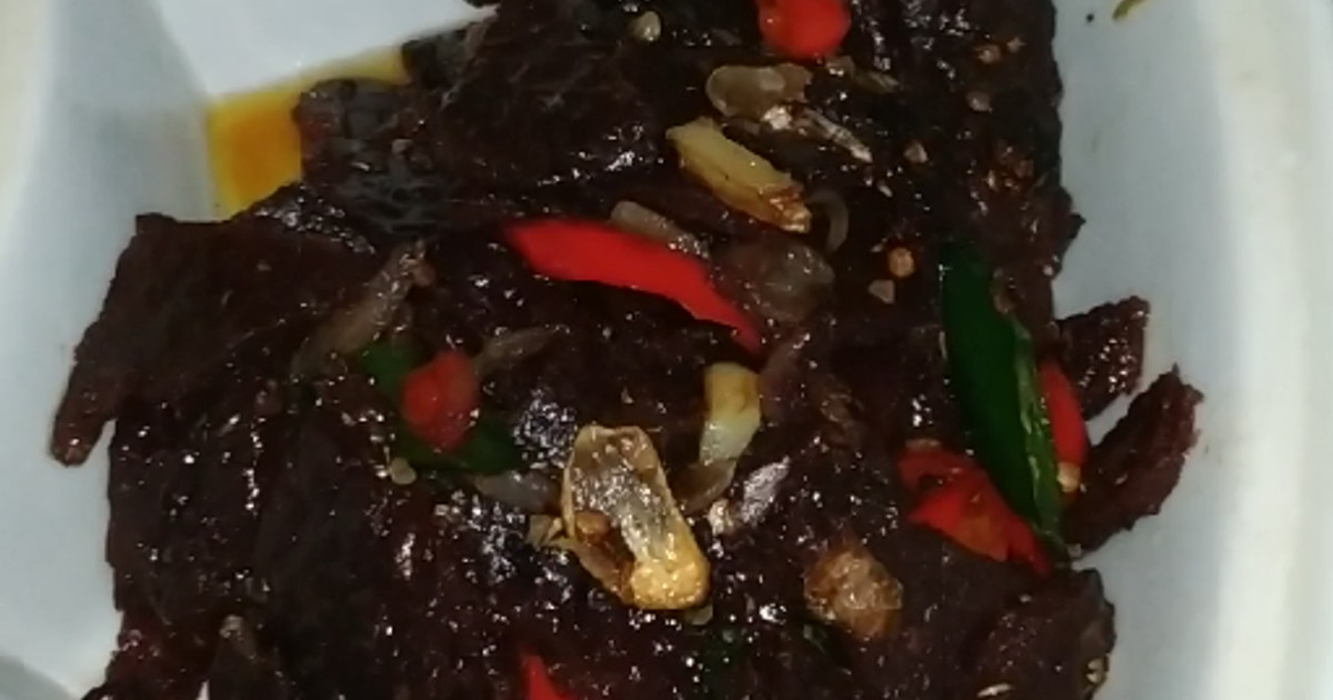 8 resep dendeng sapi mercon enak dan mudah - Cookpad
