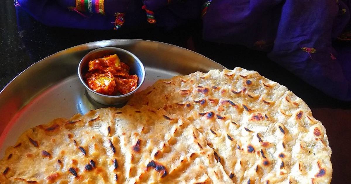 Rajasthani khoba roti Recipe by Suchitra S(Radhika S) - Cookpad