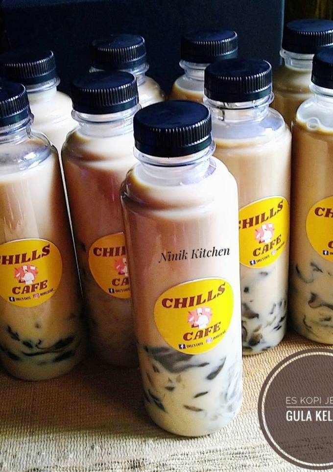 Resep Es Kopi Jelly Gula Kelapa oleh Ninik Kitchen - Cookpad