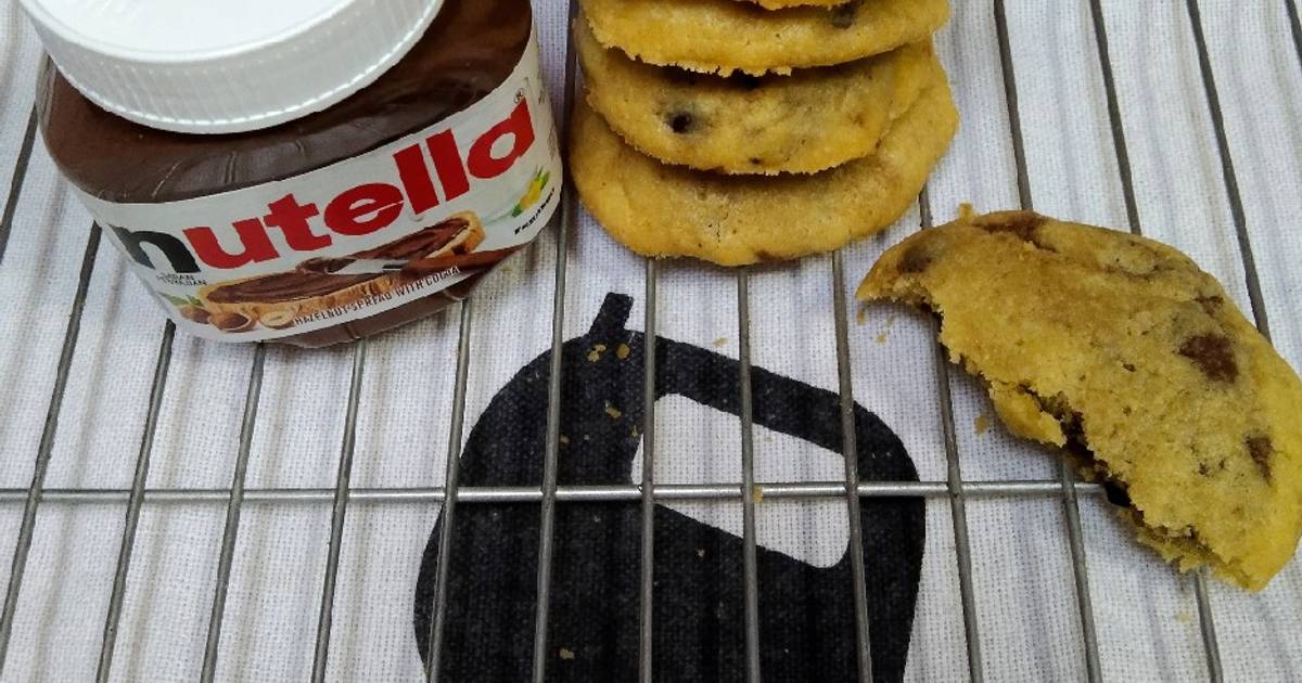 Resep Nutella Cookies (soft bake cookies) oleh Tini Datu - Cookpad