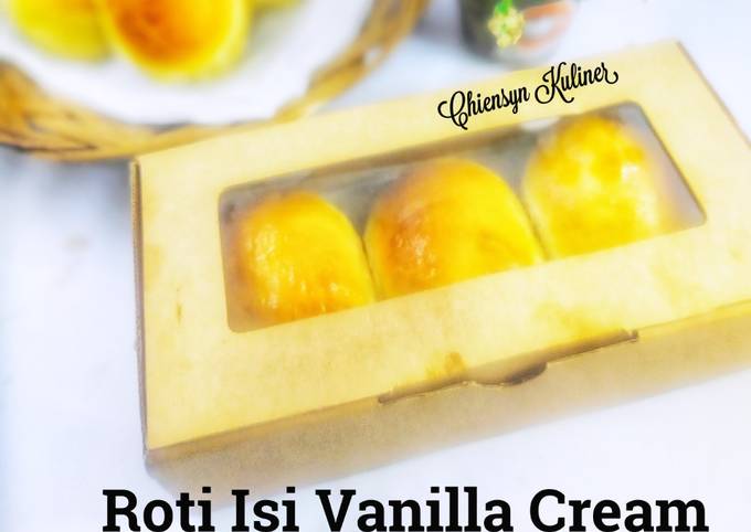 Resep Roti Isi Vanilla Cream oleh Chiensyn Kuliner - Cookpad