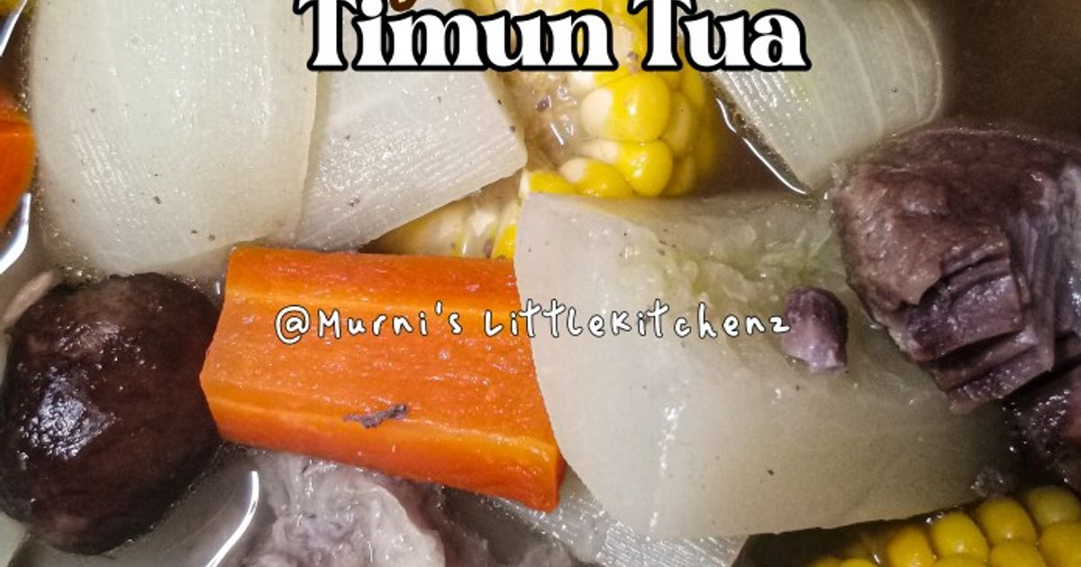 Resipi Sup Timun Tua oleh Murni's LittleKitchenz - Cookpad