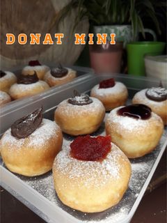 Resep Donat Mini Sederhana oleh Ita Mei - Cookpad