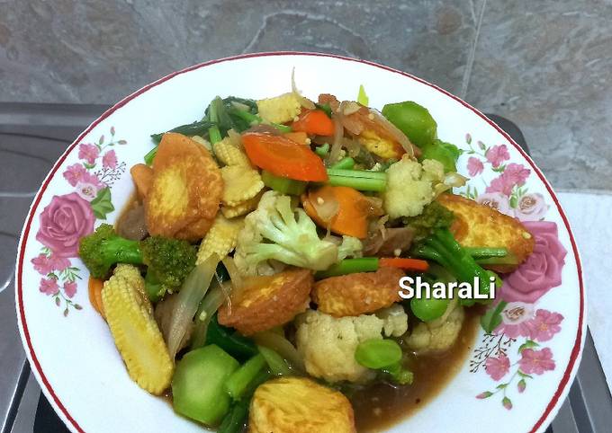 Resep 86. Oseng Oseng Sayur dan Tofu oleh Shara Lina - Cookpad