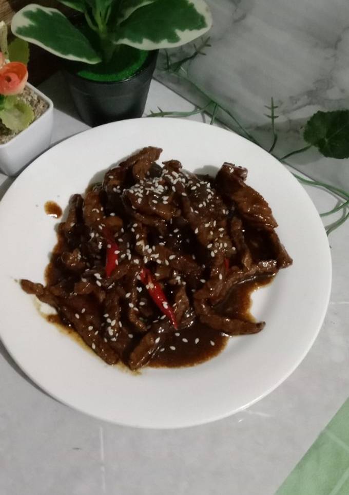 Resep Beef teriyaki oleh Ratna - Cookpad
