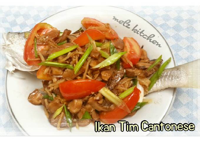 Resep Ikan Tim Cantonese oleh Melz Kitchen - Cookpad