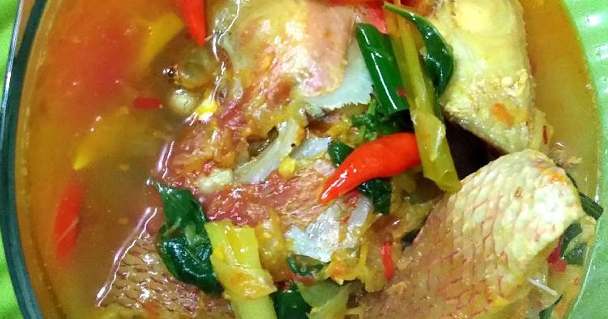 Resep Kakap Merah Kuah Kuning oleh Lysa - Cookpad
