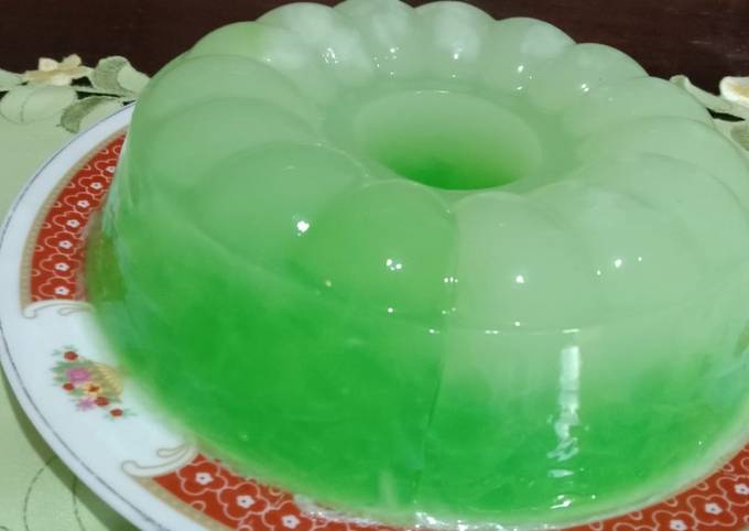 Resep Puding kaca kelapa oleh Ratih Dewi - Cookpad