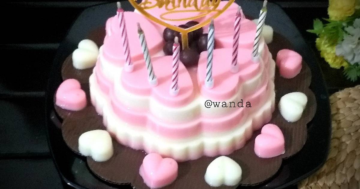 120 resep puding strawberry agarasa enak dan mudah - Cookpad