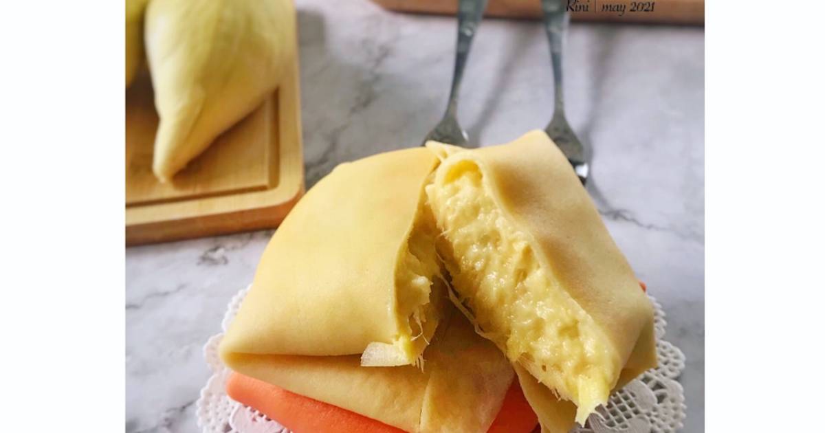 9 resep durian crepe enak dan mudah - Cookpad