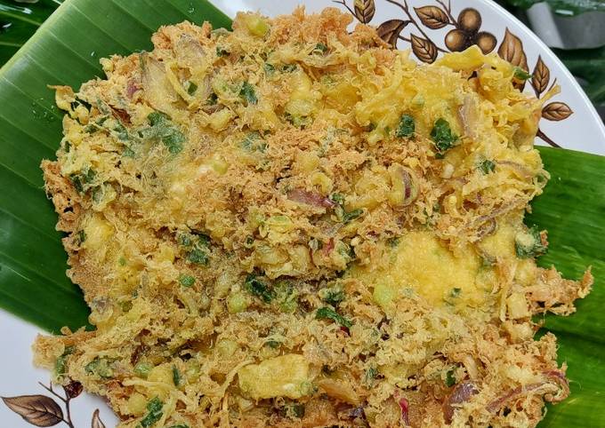 Resep 302. Talua Barendo (Telur Dadar Crispy) oleh Noona Hilda ️ - Cookpad