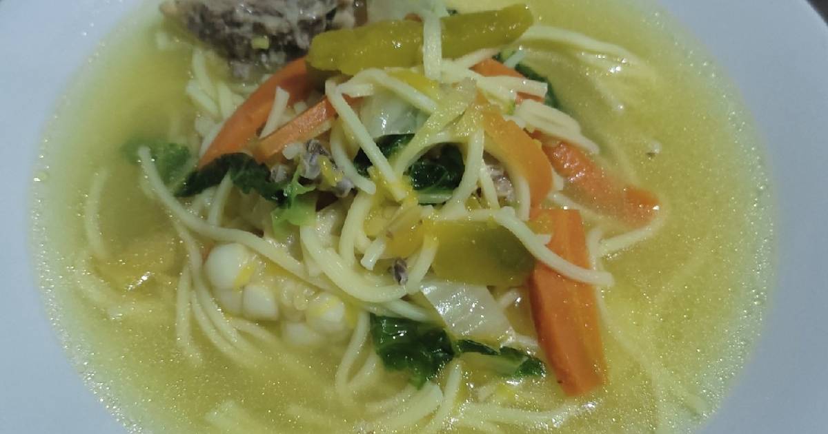 Sopa de pollo criollo con sabor oriental Receta de Julio Garibay ...