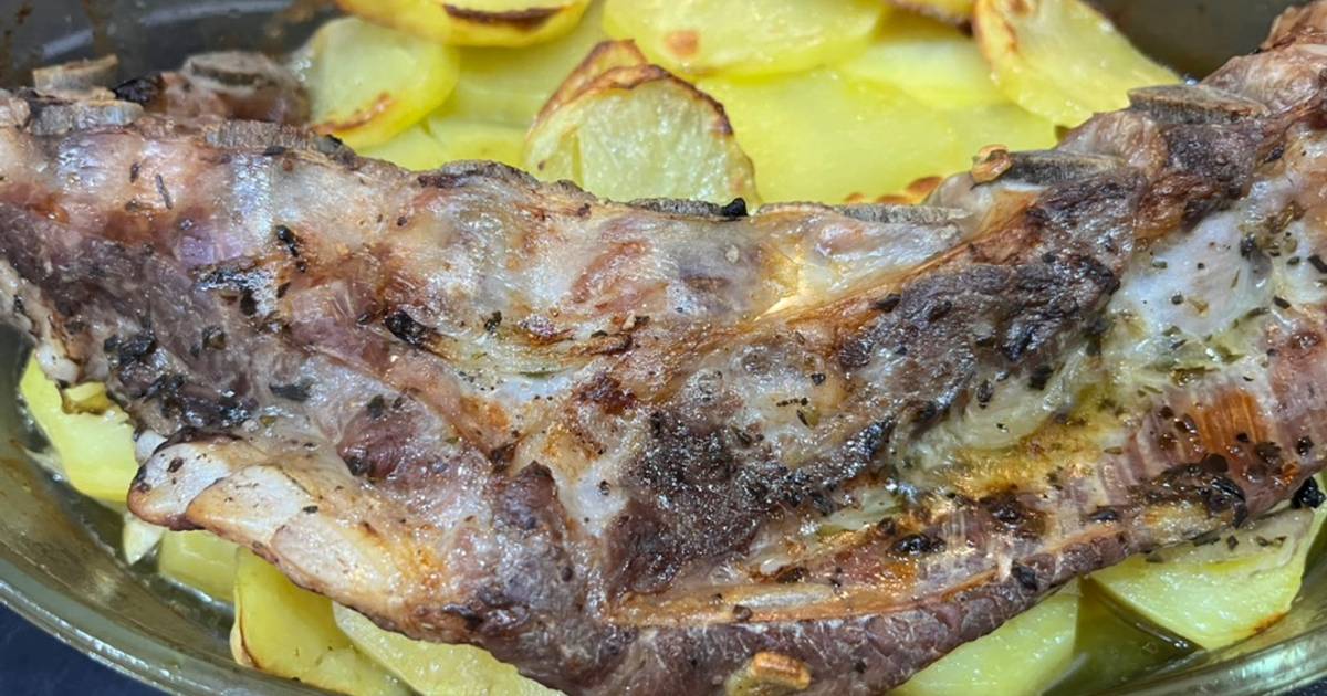 Costillar de cerdo adobado y al horno Receta de Juan Rodríguez Sanchez ...