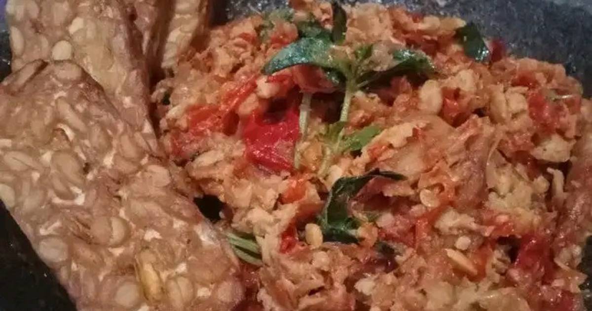 Resep Sambal tempe kemangi oleh Foni Mawarni - Cookpad