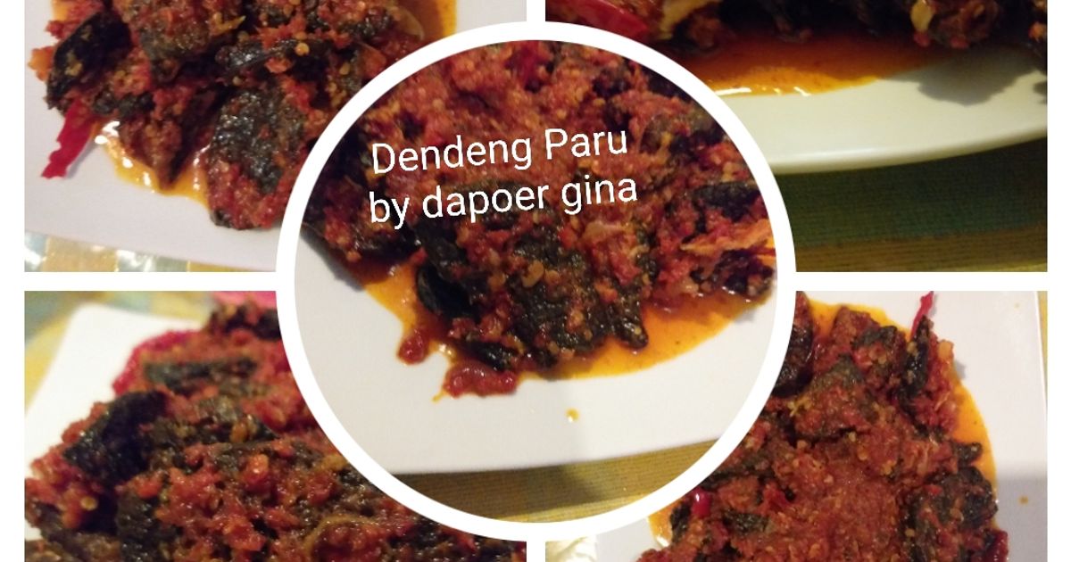 Resep Balado Dendeng Paru oleh Inna Lukyati Sutiman - Cookpad
