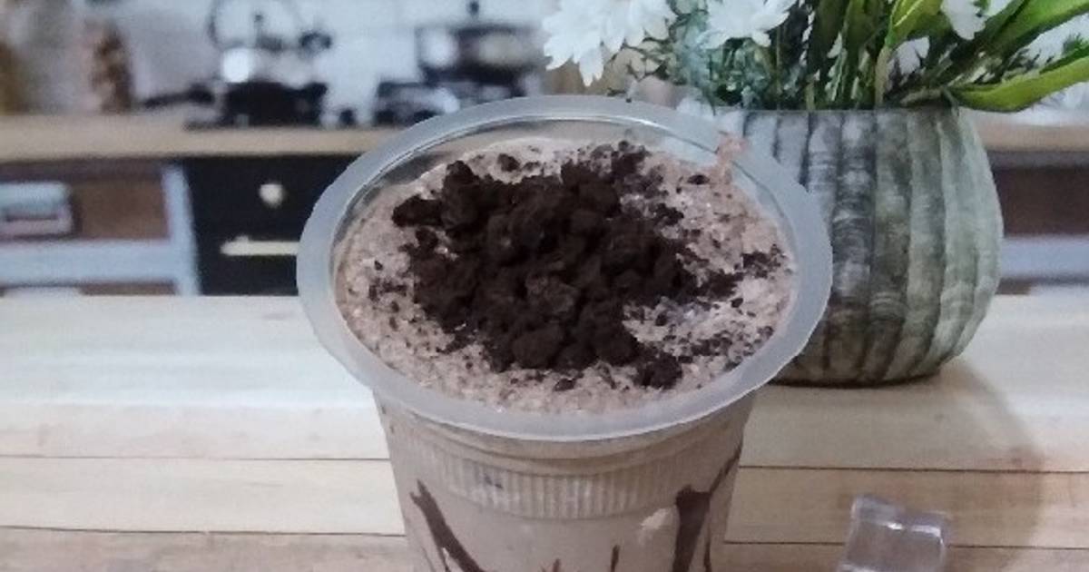 Resep Es Oreo Milkshake oleh Dapur B'wish - Cookpad