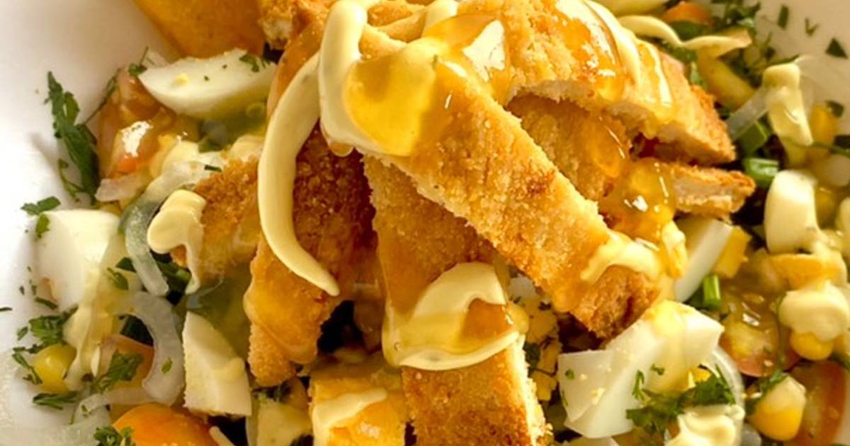 Pollo apanado con harina - 70 recetas caseras- Cookpad