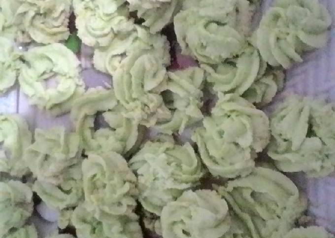 Resep Sagu Keju Pandan oleh Dina Bawahab - Cookpad