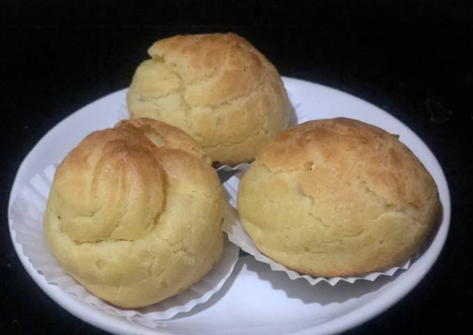 Resep Kue soes (choux pastry) dengan isian cream cheese oleh Ayu budi ...