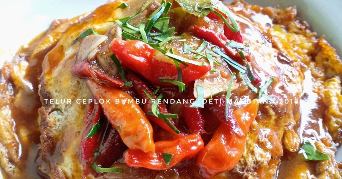 Resep rendang telur royco rumahan enak dan mudah - Cookpad