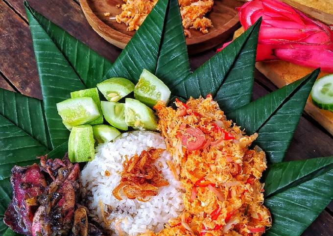 Resep Megono Khas Pekalongan| Sego Megono oleh dapur ade - Cookpad