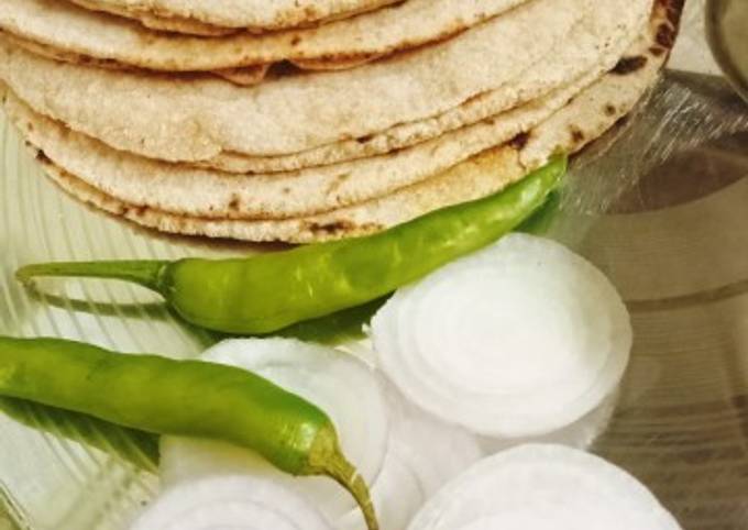 Phulka (roti) Recipe by renu bhist - Cookpad