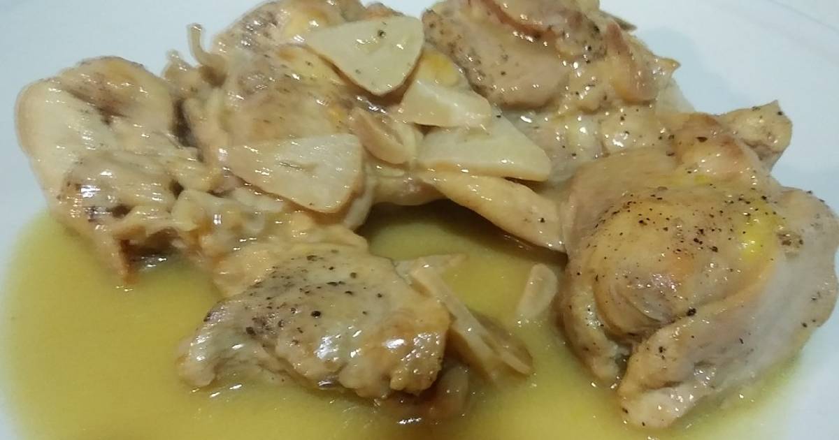 10 recetas muy ricas de pollo en salsa al ajillo compartidas por ...