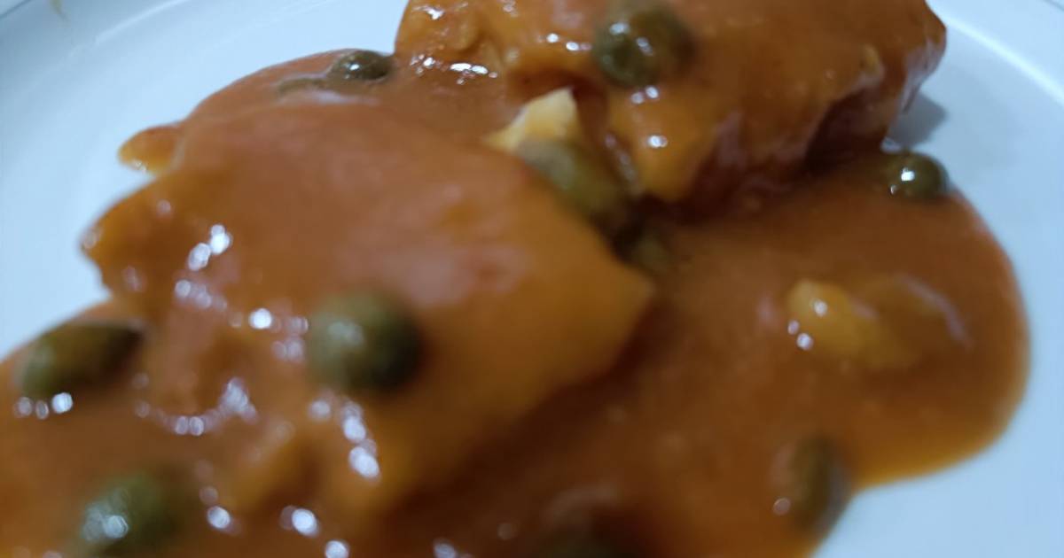 Merluza y mero en salsa de tomate Receta de Antonio-José- Cookpad