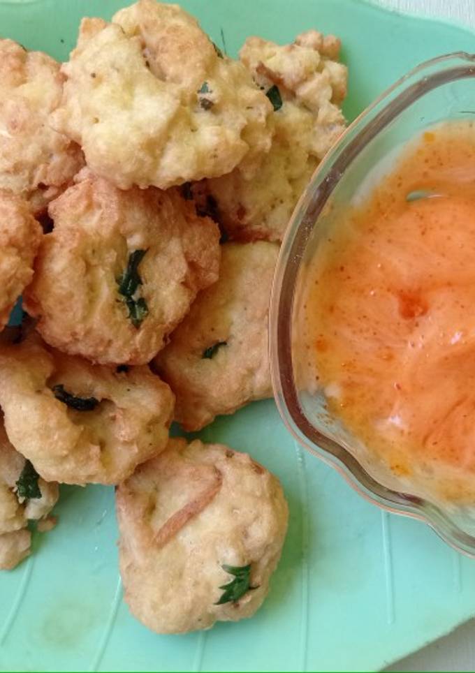 Resep Perkedel Tahu dengan Saus Mayo Pedas oleh Karina Rahmawati - Cookpad