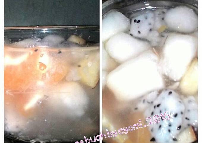 Resep Es buah simple oleh ayomi - Cookpad