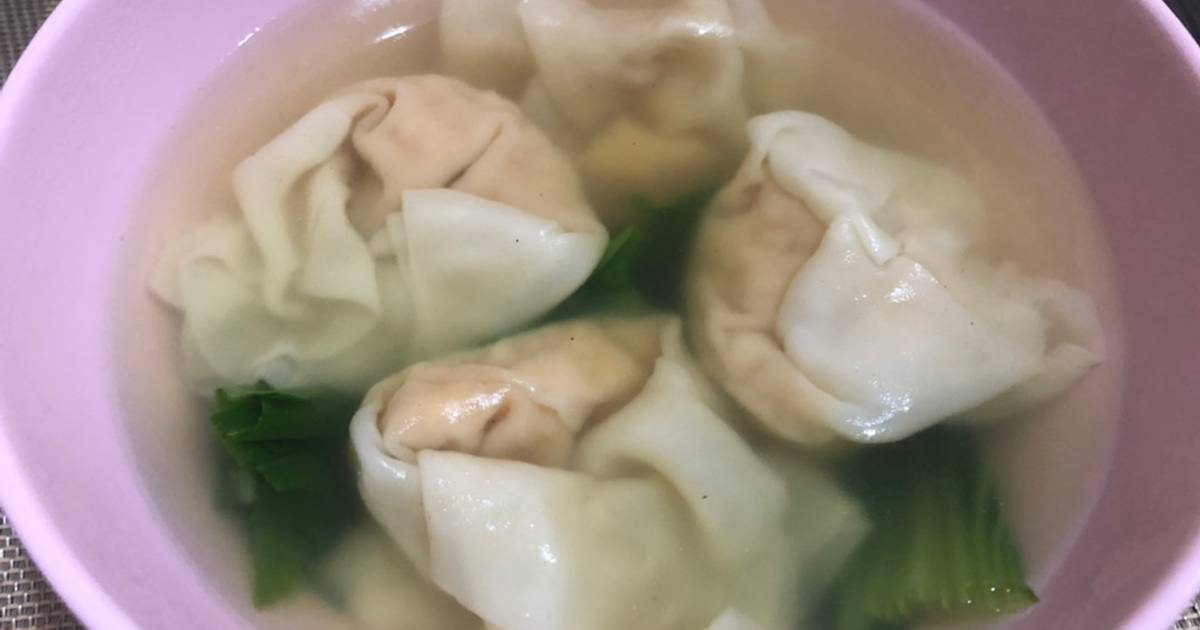Resep Wonton soup / pangsit oleh Vin Vin - Cookpad