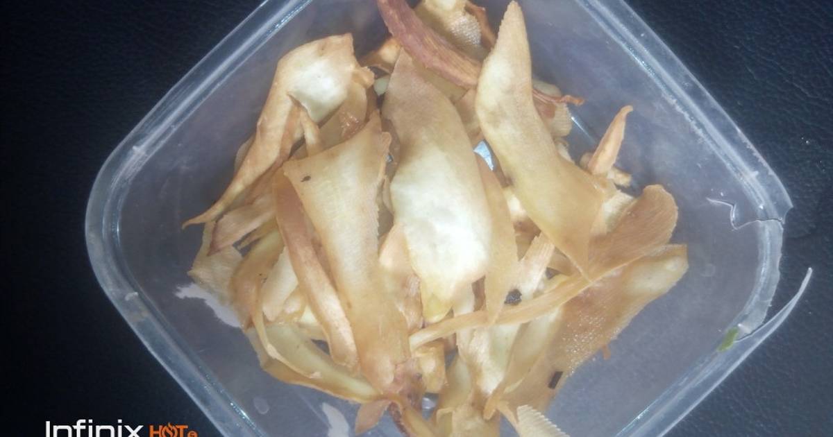 Crispy sweet potato chips girki daga Nafisat kitchen - Cookpad