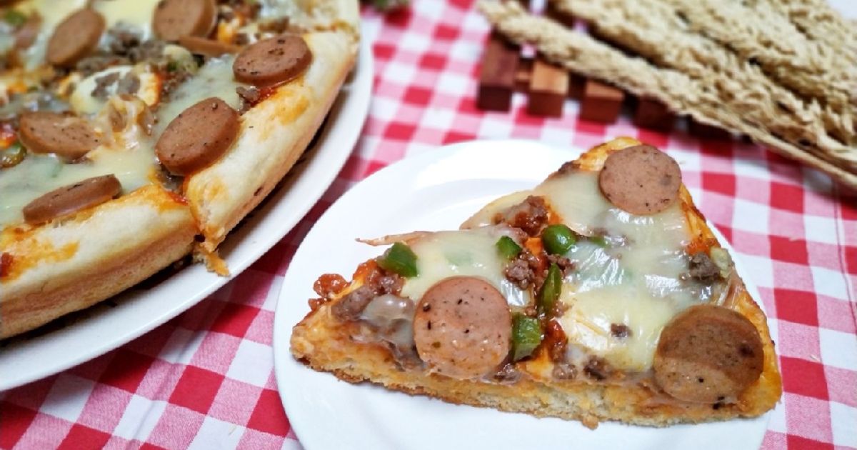 Resep Pizza Teflon Tanpa Ulen Bisa Oven oleh Afiy Lu - Cookpad