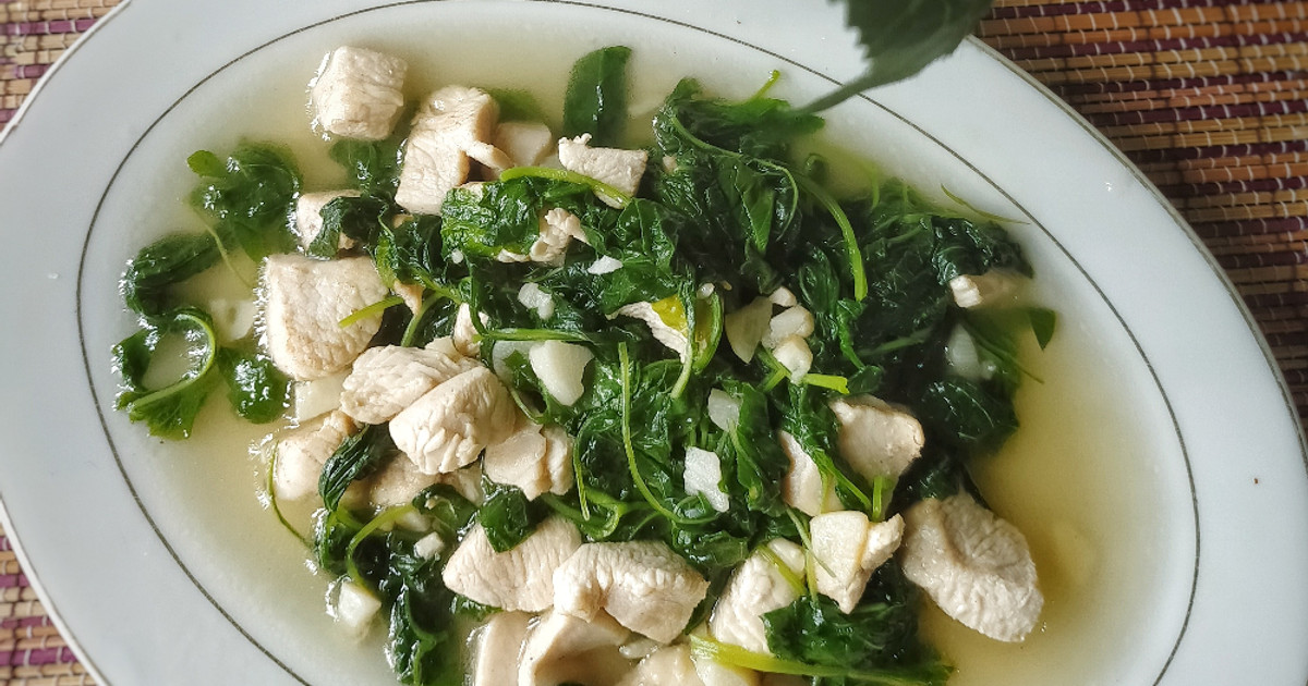 Resep Ca Bayam Ayam oleh Resmita Pandansari - Cookpad