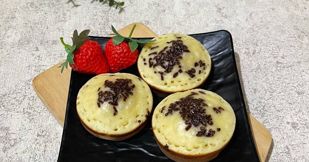 Resep Kue Cubit Tanpa Mixer oleh Kiki Fhatria - Cookpad