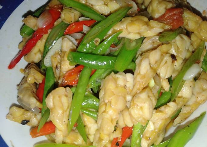 Resep Tumis tempe+buncis oleh Kuwiin - Cookpad