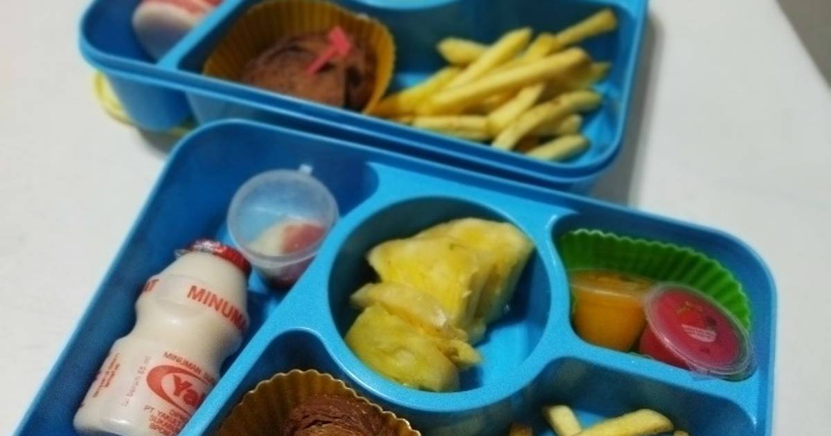 Resep Bento bekal anak simple oleh Nitria damay - Cookpad