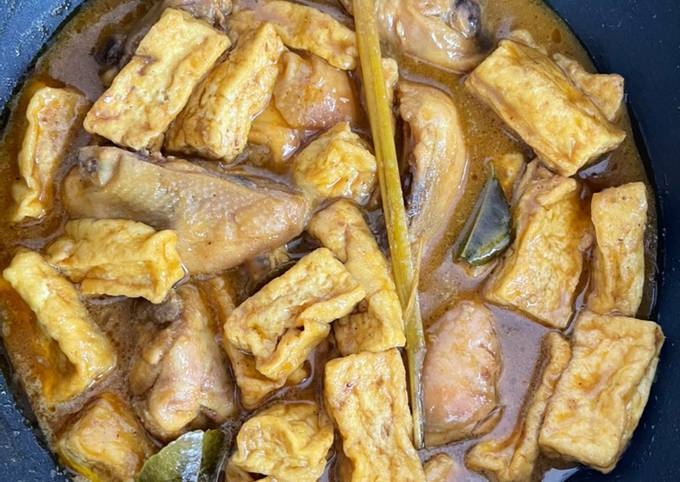 Resep Gulai Ayam Bumbu Instan Resep Gulai Ayam Bumbu Instan