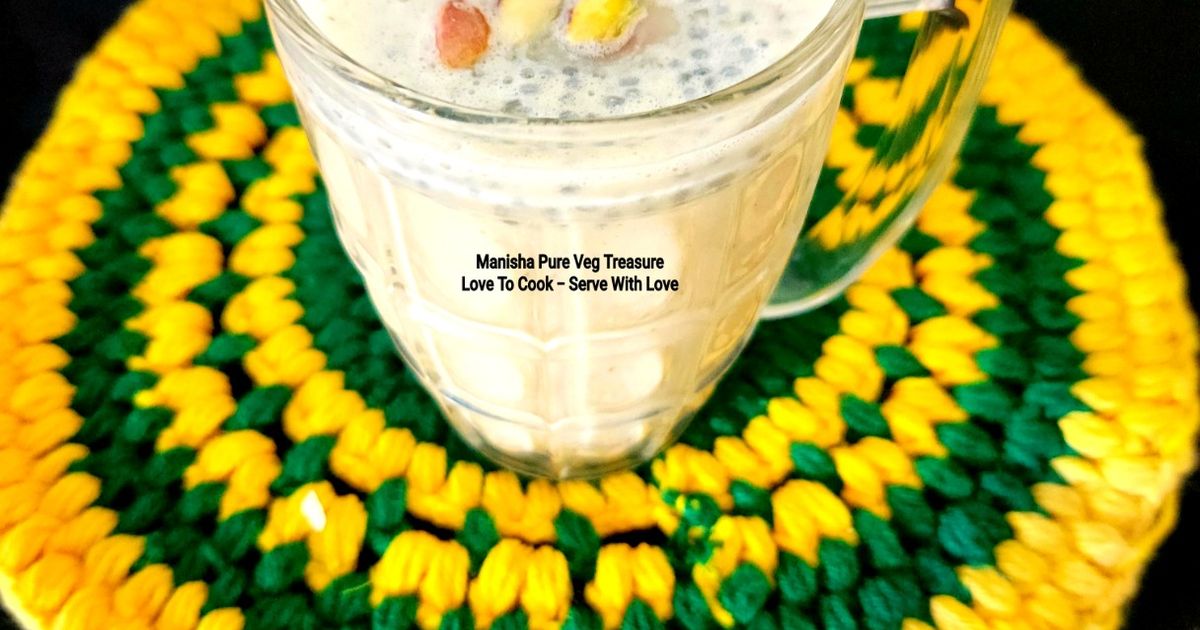 Dryfruits Saffron Royal Festive Lassi/Hydrated Energetic Fasting Lassi ...