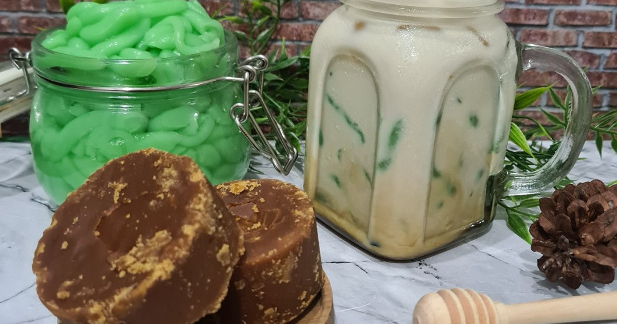 Resep Es Cendol Susu Gula Merah oleh Dapur Olive - Cookpad