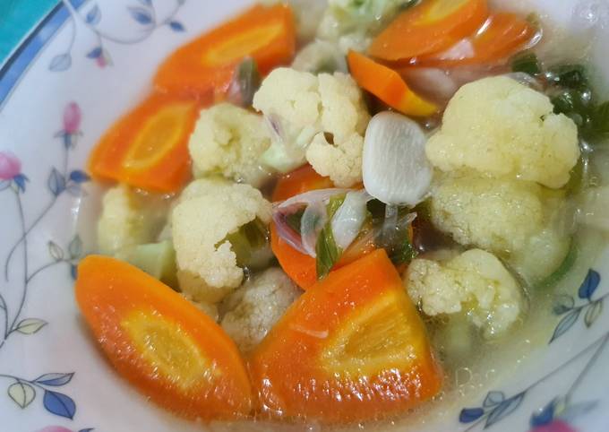 Resep Sayur Kembang Kol Wortel *No MSG + No SALT* (untuk anak 2+) oleh ... Resep Sayur Kembang Kol Wortel *No MSG + No SALT* (untuk anak 2+) oleh ...