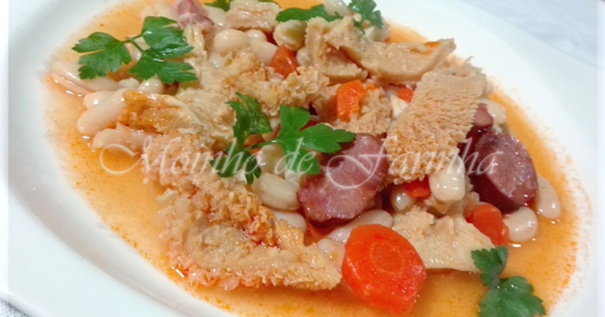 Dobrada Com Feijão Branco Receita por Gy Cruz - Cookpad