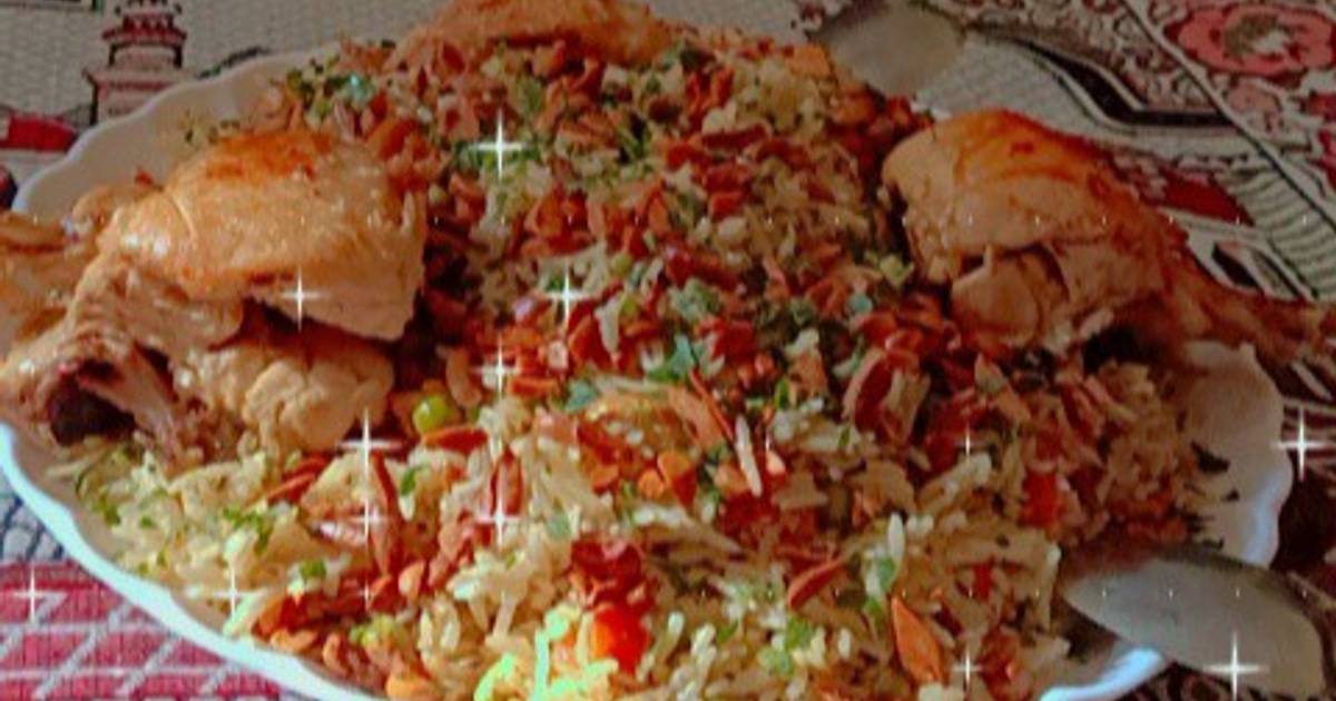 طريقة عمل اوزي الدجاج الفلسطيني على اصولها بطريقة سهلة وسريعة من Baraah ...