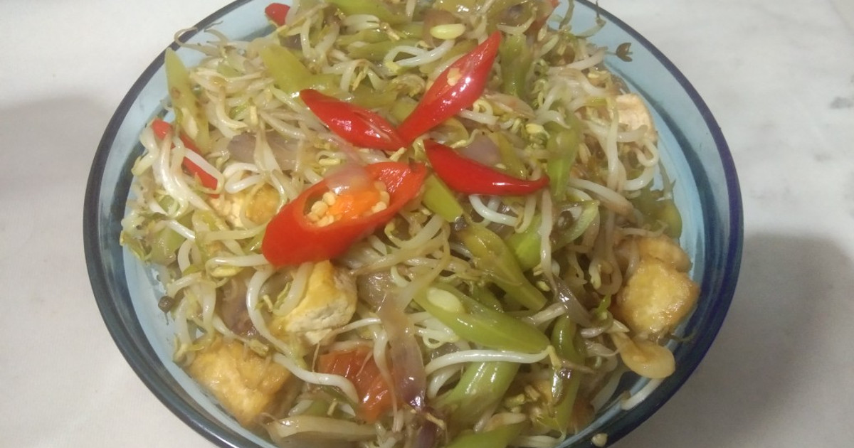 Resep Tumis Buncis Tahu Toge (Butato) oleh Gadis Ramadhania - Cookpad