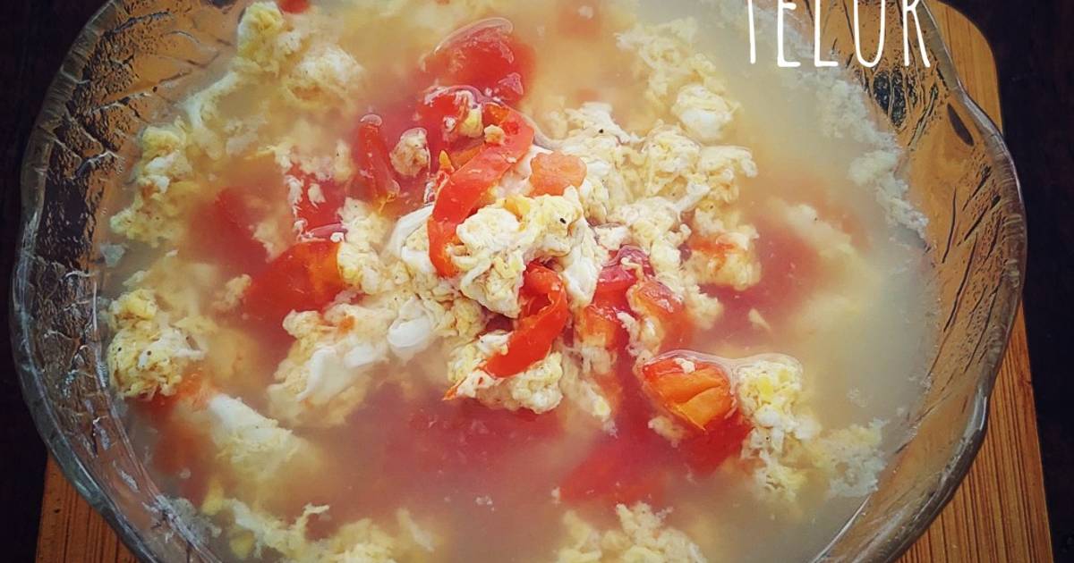 Resep Sup Tomat Telur oleh Siswaty Elfin Bachtiar - Cookpad