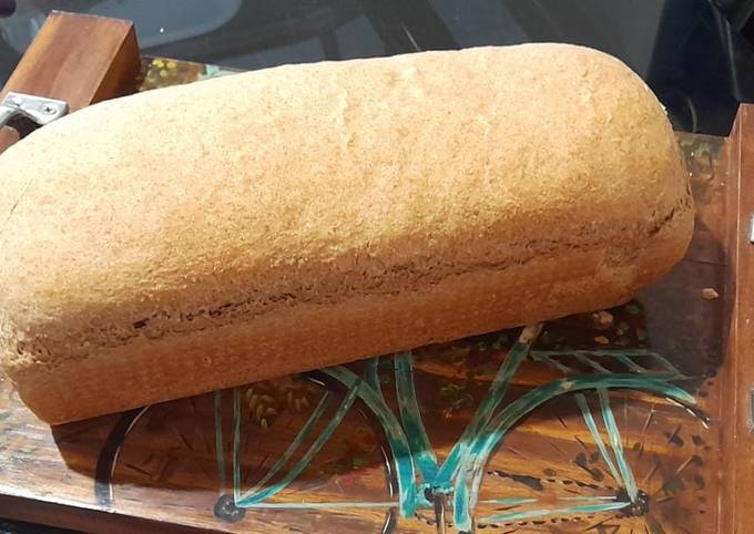 Pan %100 integral Receta de Valeria G laciar- Cookpad