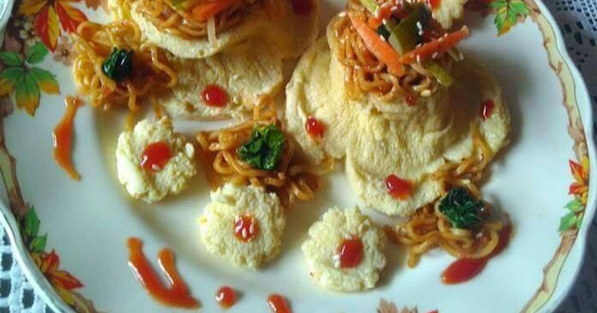 Resep BibimMyun Canape(Mie sayur Telur Korea) alla Vey oleh Vera (Iboe ...