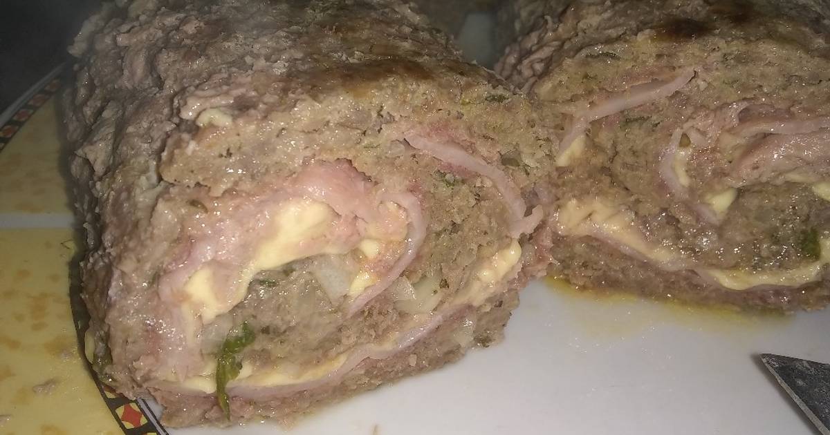 Arrollado de carne picada - 125 recetas caseras- Cookpad